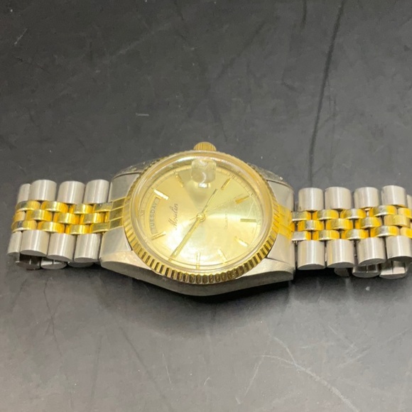 moulin | Accessories | Moulin Quartz Two Toned Wrist Watch | Poshmark